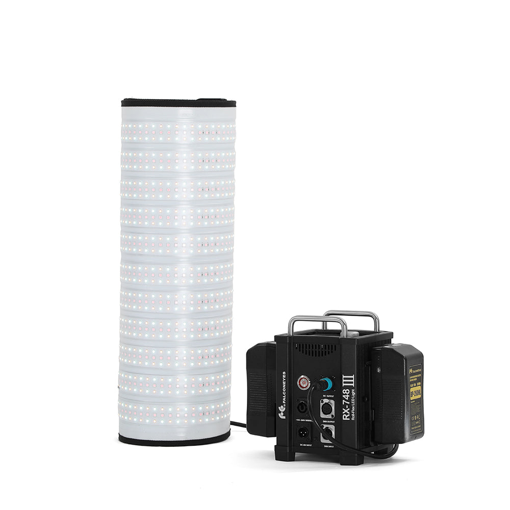 FalconEyes RX-748 III 360W RGB ROLL-FLEX FLEXIBLE LED Panel Light