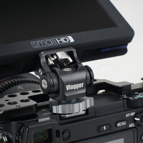Vlogger Multi-Functional Swivel and Tilt Monitor Mounting Kit