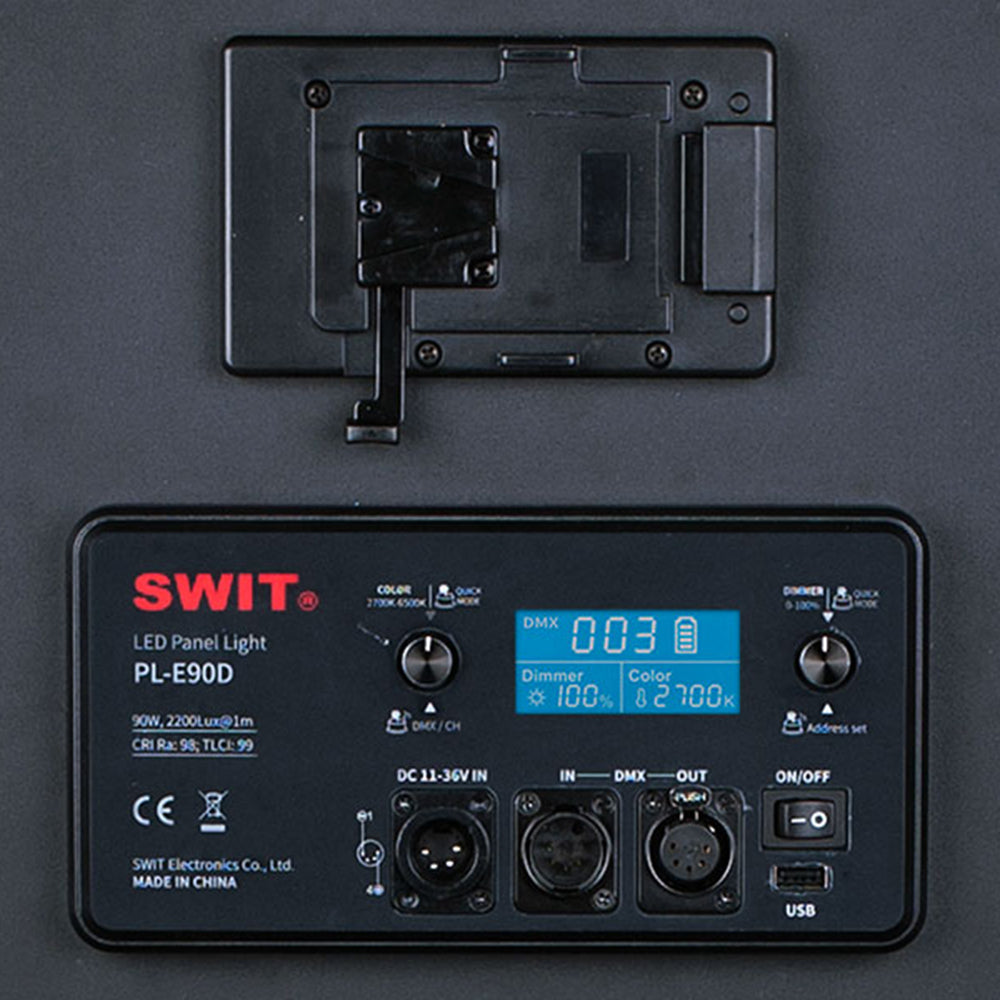 SWIT 90W Portable Bi-color SMD Panel LED light