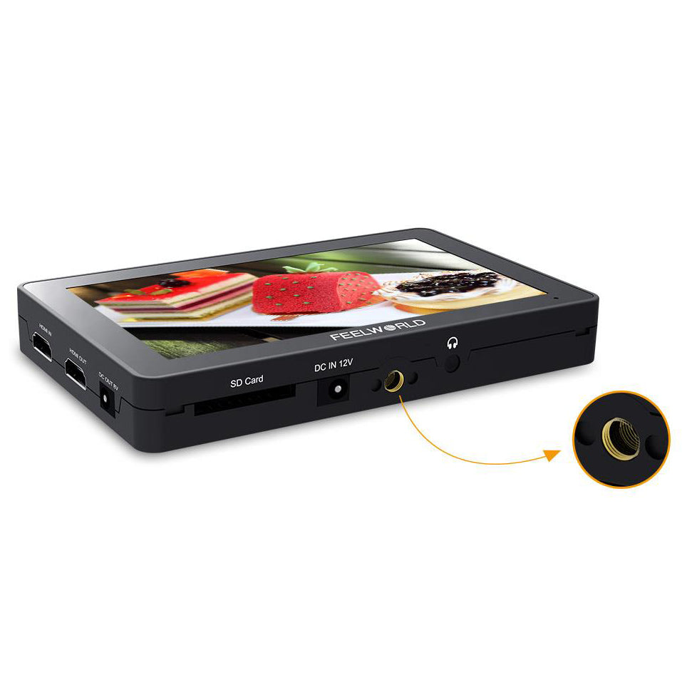 FEELWORLD F6 PLUS 5.5 Inch 3D LUT Touch Screen Camera Field Monitor ...