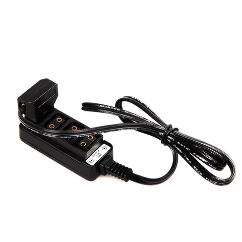 CGPro Male D-Tap Power Tap to 4 Female D-Tap P-Tap Hub Adapter for ...