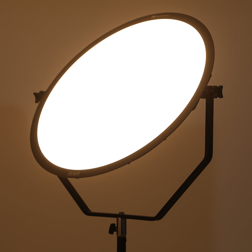 FalconEyes SO-68TDX II 21“ Round Bi-Color Ultra Thin Soft LED Edge ...