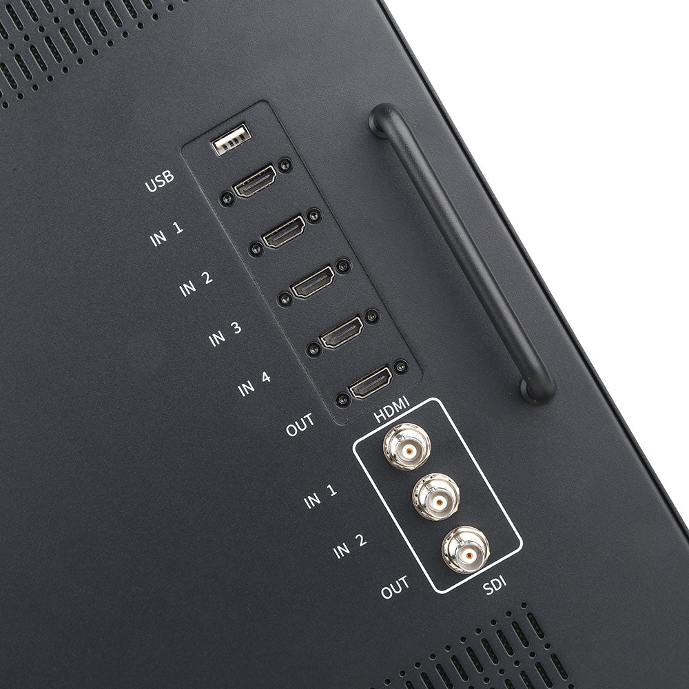 Desview S24-HDR 24 inch UHD 4K HDMI Quad-Split Broadcast Monitor