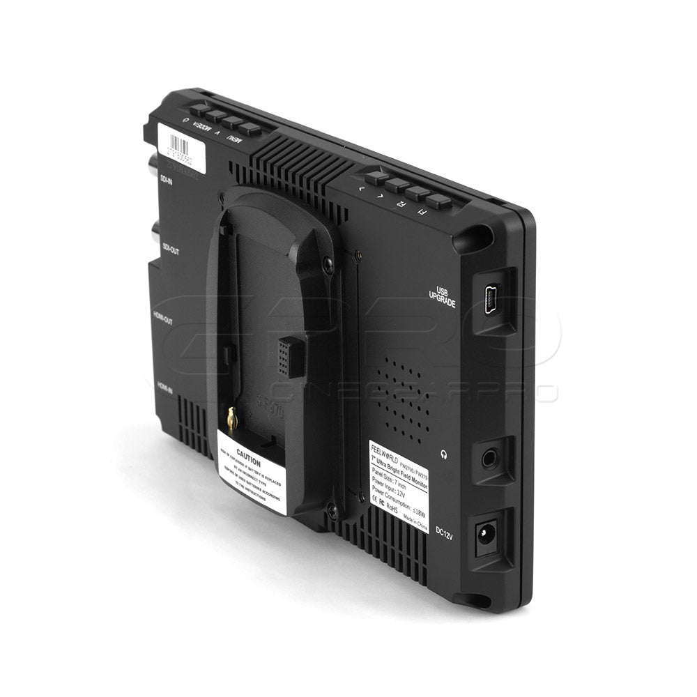 FEELWORLD FW279S 7 Inch 2200nit Daylight Viewable Monitor 3G-SDI 4K ...