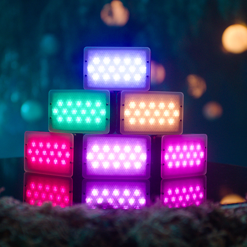 Aputure MC Pro 8-Light Kit RGBWW Mini LED Panel Light