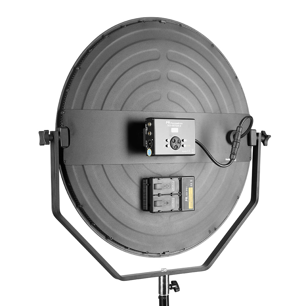 FalconEyes SO-68TDX II 21“ Round Bi-Color Ultra Thin Soft LED Edge ...