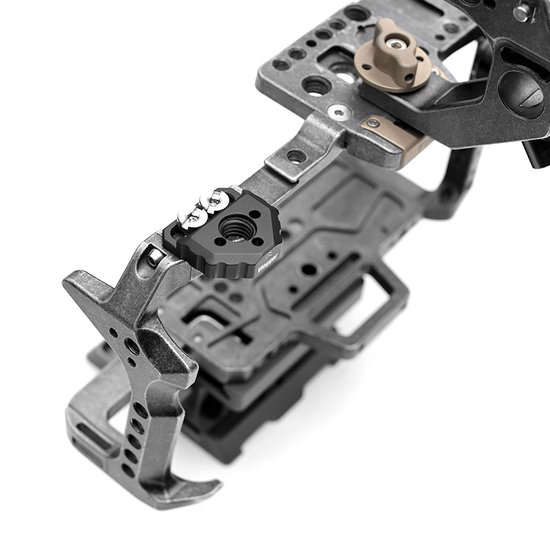 Vlogger Arri Locating Pins Mount Arri 3/8” Screw Mount