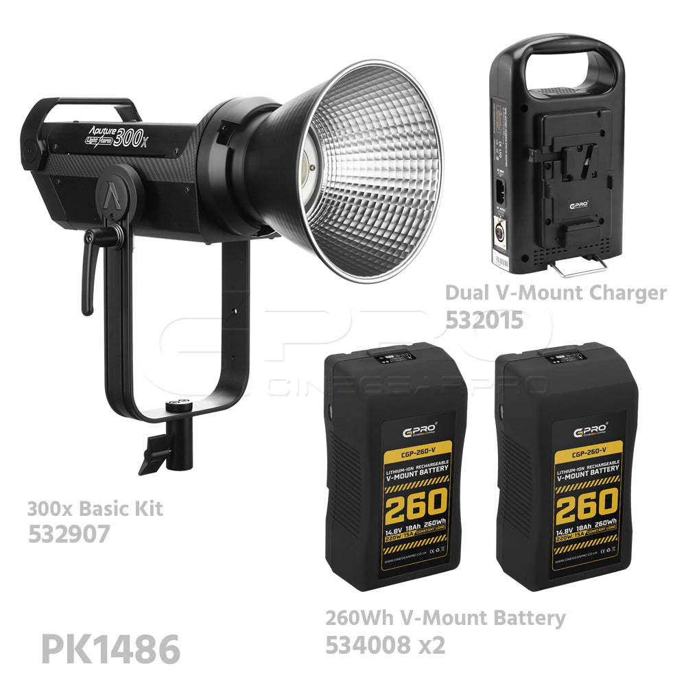 Aputure LS 300x Light Storm COB Bi-Colour 2700K-6500K LED Light