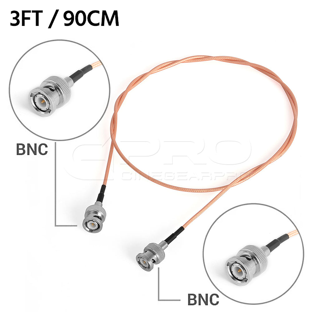 CGPro Ultra Thin BNC to BNC Male HD-SDI 6G-SDI Cable SDI Cable ...