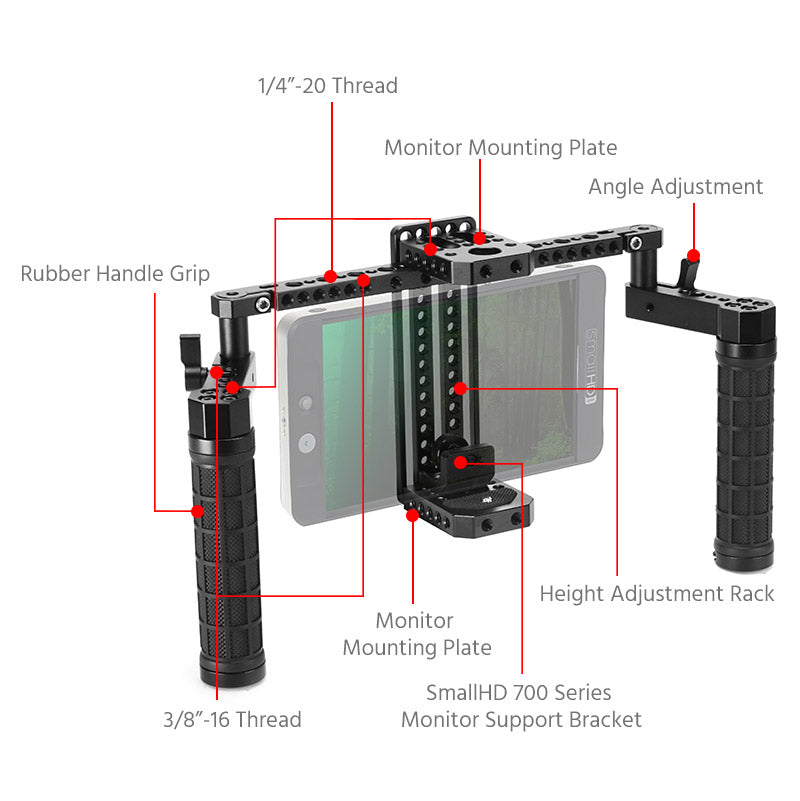 CGPro Director's Monitor Cage V1 Monitor Cages - CINEGEARPRO