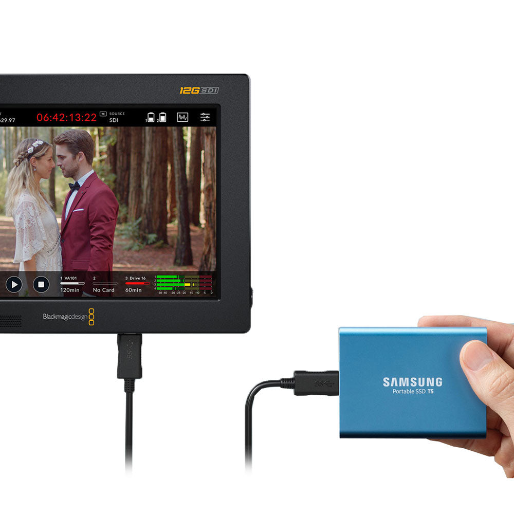 Blackmagic Design Video Assist 7" 12G-SDI/HDMI HDR Recording Monitor ...