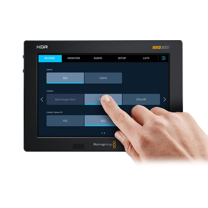 Blackmagic Design Video Assist 7" 12G-SDI/HDMI HDR Recording Monitor ...