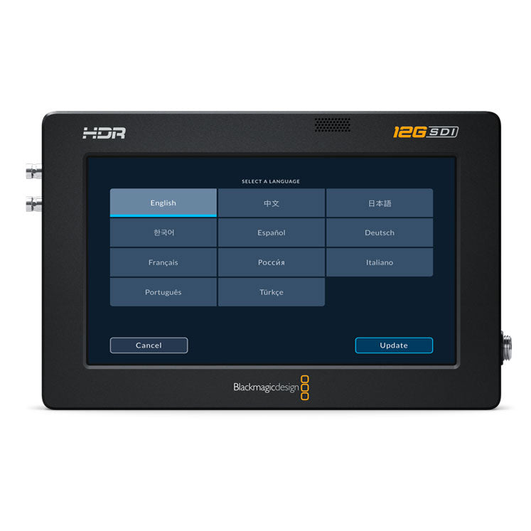 Blackmagic Design Video Assist 5" 12G-SDI/HDMI HDR Recording Monitor ...